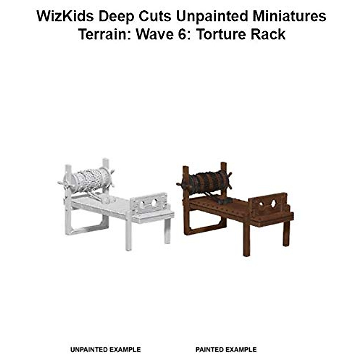 WizKids Deep Cuts Unpainted Miniatures Terrain: Wave 6: Torture Rack