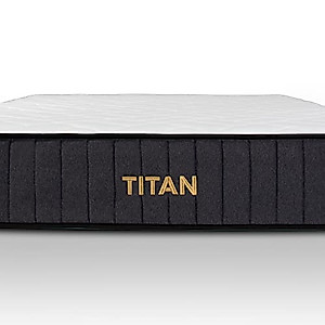 Brooklyn Bedding Titan 11" Hybrid for Plus Size Sleepers with Cooling Cover, King