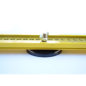 Acid Tactical® 47" Adjustable Paracord Jig - Lightweight Aluminum - for Bracelets, Keychains, Belts, Slings, Straps & More - Accommodates Any Clasp or Hook