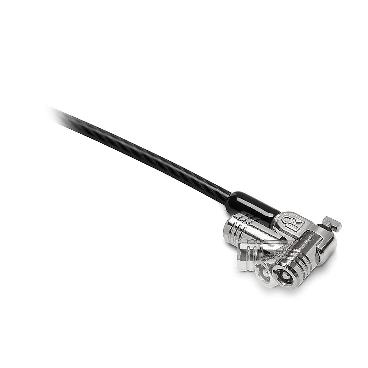Kensington Cable Lock for HP Laptops, Lenovo, Asus, Acer & Other Devices - NEW Smaller & Stronger Pivoting Lock head (K65035AM)