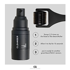 Copenhagen Grooming Beard Roller Cleanser - Derma Roller Cleaner - Cleanser For Beard Growth Roller