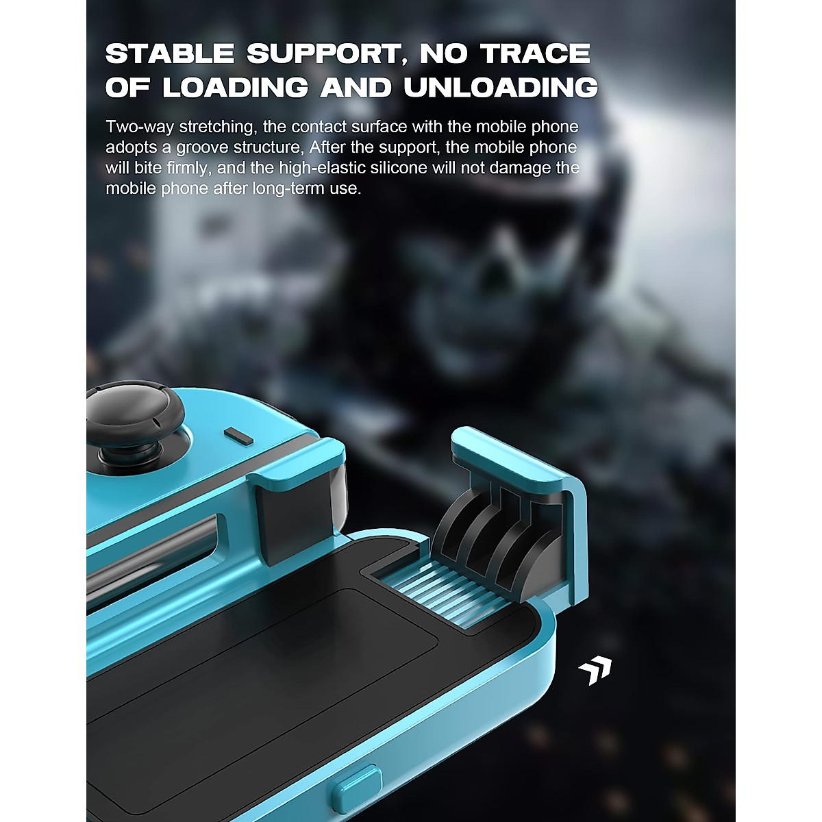 Joso Switch Joy-Con Grip Holder with Cell Phone Mount, Compatible with All iOS 16.0+ iPhones, Easy to Install & Stable, Enjoy Mobile Games, COD, Genshin Impact, Switch Accessories, Not for Android