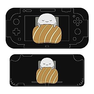 Sleepy Sushi Bed Switch Sticker Skin Cute Pattern Full Wrap Skin Protection for Switch Lite