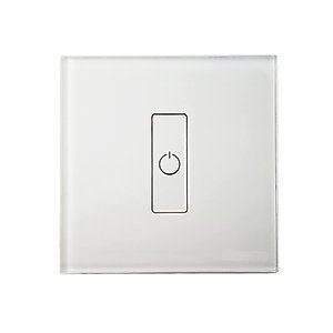 LAZIRO Led Dimmer Switch 86 Type Wall Mount Touch Panel Dimmable 1 2 3 4 Channel Scene Group Unicast Broadcast Mode (Color : EDA1 dimmer)