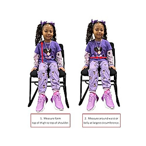 RideSafer - Small Blue, Lightweight, Compact, Portable Car Seat - Perfect for Travel and Everyday Child Safety