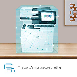 HP LaserJet Enterprise Flow MFP M634h Monochrome All-in-One Printer with built-in Ethernet & 2-sided printing (7PS95A)