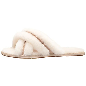 UGG Women's Scuffita Slipper, Sand, 6