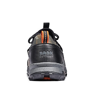 BASS OUTDOOR Men's Trek Ultralite Hiker Hiking Shoe, GRN CAMO/BLK, 9.5