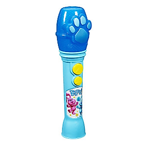 eKids Blues Clues and You Microphone for Kids, Blues Clues Toy Microphone with Built-in Music and Flashing Lights, for Fans of Blues Clues Toys and Gifts