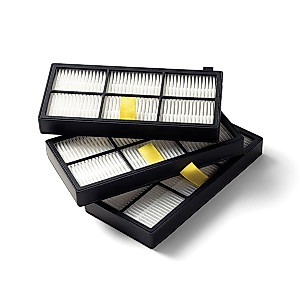 iRobot Roomba Authentic Replacement Parts - Roomba 800 and 900 Series AeroForce Filters - (3 Pack)