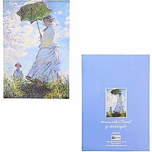 The Gifted Stationery 36-Count Assorted Box All Occasion Greeting Cards with Envelopes, Notecards, Artistic Design Inspired by Monet Painting, 5 x 3.5 in