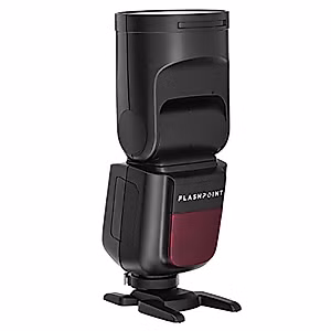 Sony Alpha a7R IV Mirrorless Digital Camera Body (V2) with Flashpoint Zoom Li-on X R2 TTL On-Camera Round Flash Speedlight