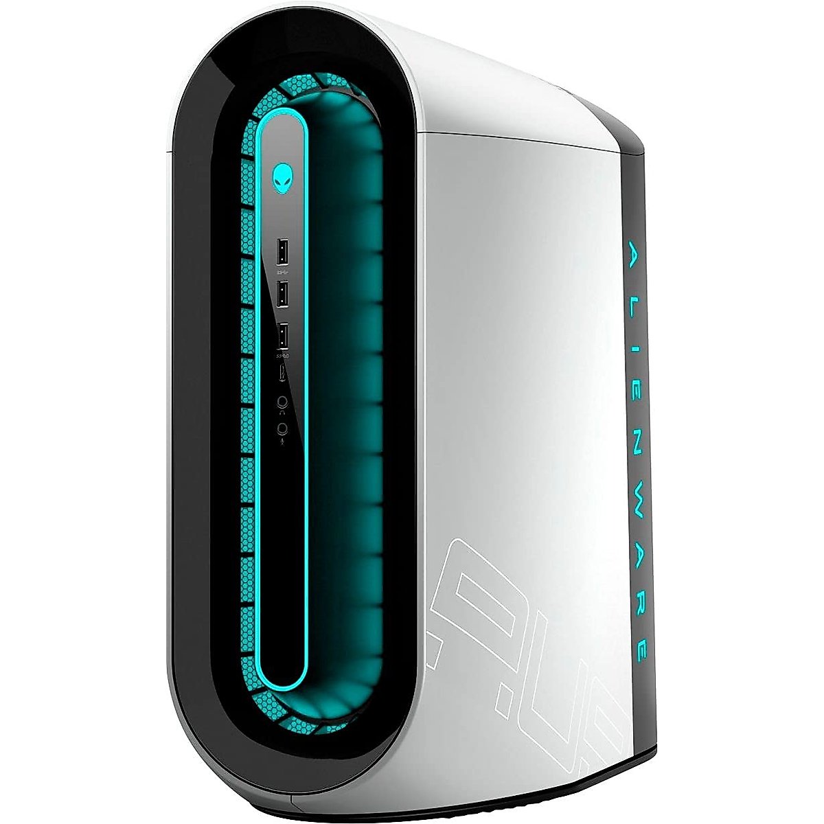 Dell 2022 Alienware Aurora R12 Gaming Desktop, GeForce RTX 3060 Ti 8GB GDDR6X, Intel 11th Gen 8-Core i7-11700F, 16GB HyperX DDR4 RAM, 512GB SSD+1TB HDD, Lunar Light White,1000W PSU, WiFi 6