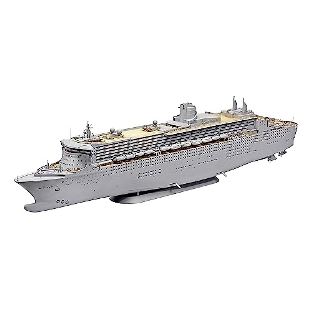 Revell RV05199 1:400-Queen Mary 2 Platinum Edition Plastic Model kit, Multicolour, 1/400