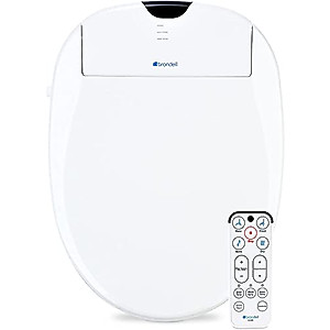 Brondell S1000-EW Swash 1000 Advanced Bidet Elongated Toilet Seat, White