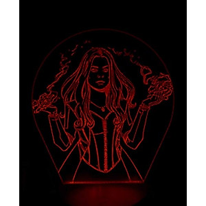 Scarlet Witch Avengers 3D night light