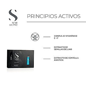 Alfaparf Milano Semi Di Lino Sublime Essential Hair Oil Treatment - Hydrating Hair Oil to Protect & Smooth Ends - With Flaxseed Extract + Omega 3 - Silky Hair Products (12 Vials x 13 ml / 0.44 oz/ea)