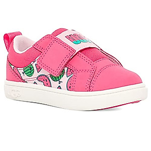 UGG Kids T RENNON Low Watermelon STUFFIE Sneaker, 7 US Unisex Toddler