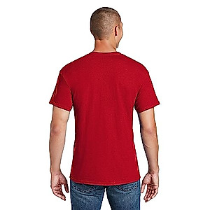 Gildan Men's DryBlend Classic T-Shirt, Red, Large