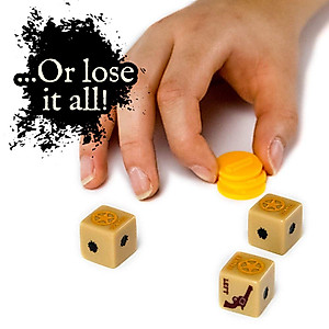 Brybelly Last Chip Standing - Fast, Light & Fun Pocket Family Dice Game