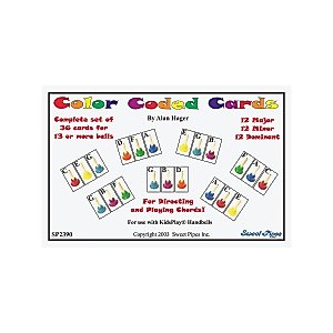 Rhythm Band Handbell Cards-36 Chords/20 Notes