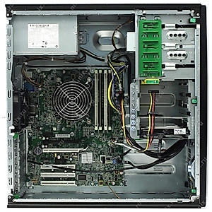 HP Elite 8300 Tower Computer PC, Intel Core i5 3.20GHz, 16GB Ram, 256GB M.2 SSD, Keyboard & Mouse, WiFi | Bluetooth, DVD Drive, Nvidia GeForce GT 1030 2GB DDR5, Windows 10 (Renewed)