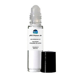 FALLING IN LOVE For Women Type Hypoallergenic Pure Perfume Body Oil Roll On 1/3oz (10ml) CPS Fragrance Co. Impression made with Pure essential Oils + Organic Fractionated Coconut Oil