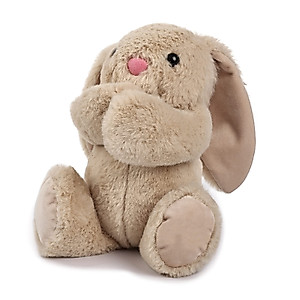 TCBunny Baby Bunny Bedtime Stuffed Animal Plush Easter Stuffers Toy Gifts 11" for Girls, Boys, Kids, Coco (Beige)