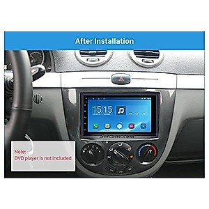 for radio installation kit Gorgeri Cornice 2 Din, Universal Fascia 2 Din 7in PST Thick Fascia Car Fascia Dash Mount DVD Navigation Audio Frame Stereo Doubles Stereo Wiring Harness Radio Installation K
