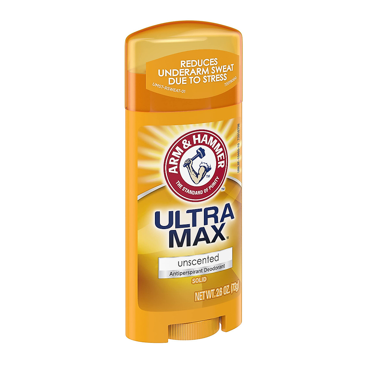 ARM & HAMMER ULTRAMAX Anti-Perspirant Deodorant Invisible Solid Unscented 2.60 oz (6-Pack)