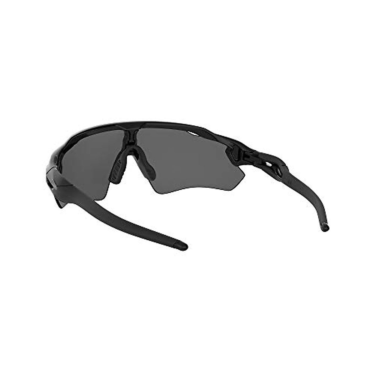 Oakley Men's OO9208 Radar EV Path Rectangular Sunglasses, Polished Black/Prizm Black, 38 mm