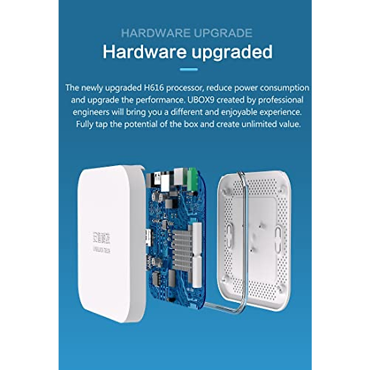 Unblock Tech UBOX9 PRO MAX 2022 Real 6K HD Ambo Box Oversea Version