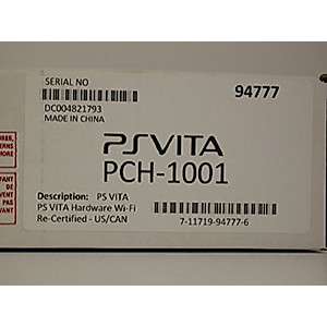 Sony PlayStation Vita Wi-Fi (Renewed)