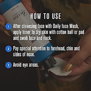 Baxter of California Herbal Mint Toner for Men | All Skin Types | Non-Drying | Paraben-Free | 8 Fl Oz