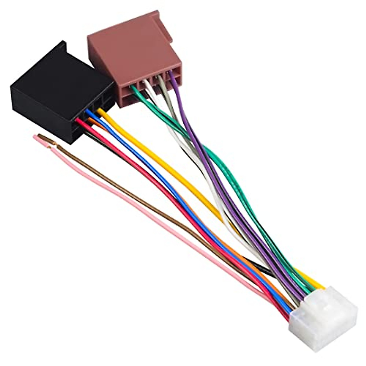 BATIGE 16 Pin ISO Wire Harness for Alpine 7513R UNI Car Stereo Radio Wiring Harness Connector Adaptor
