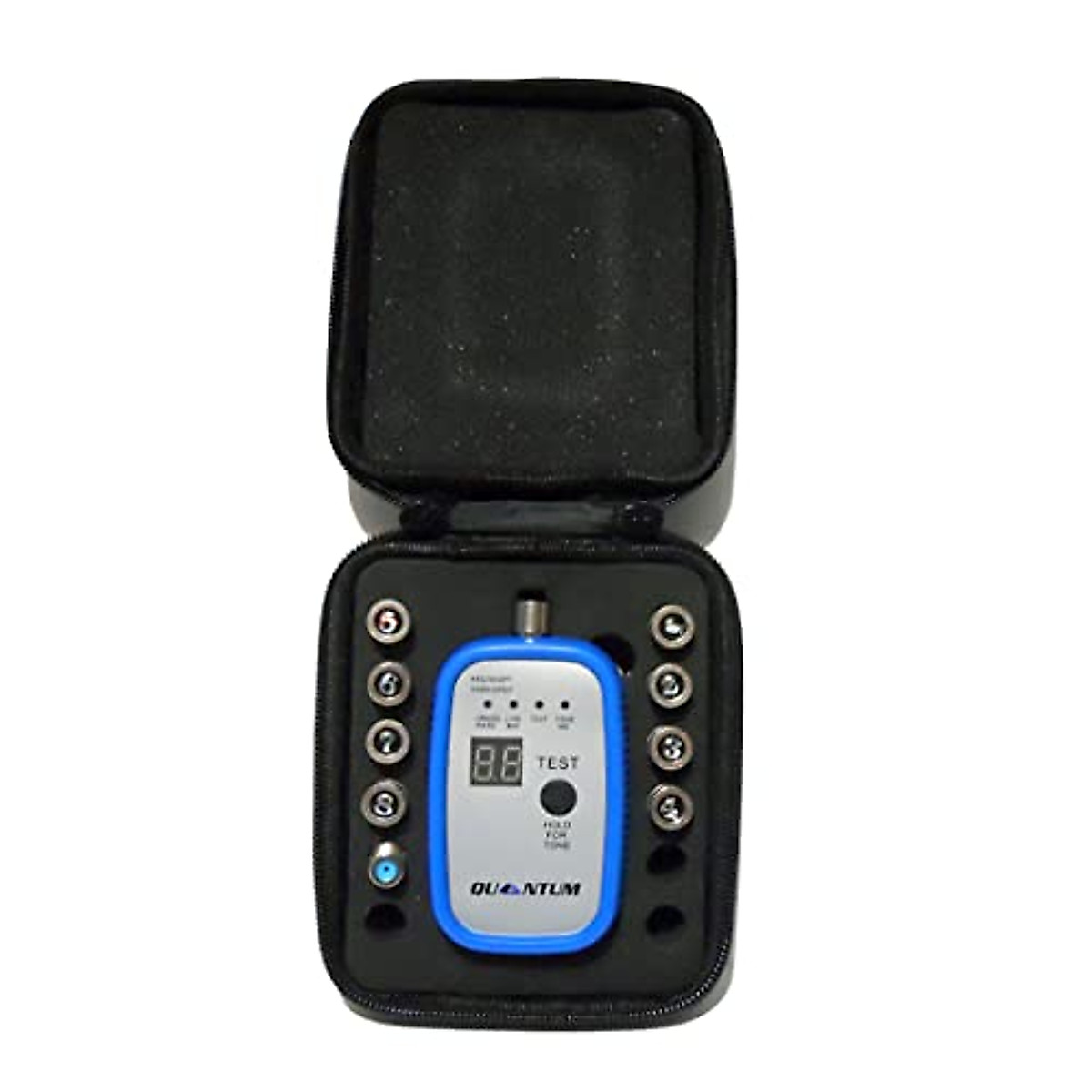 Quantam 8-Way Coax Mapper Locator Tracer Tester Tool with Case