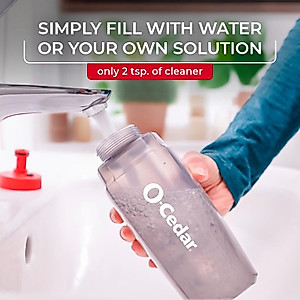 O-Cedar ProMist MAX Spray Mop, PMM with 2 Extra Refills, Red