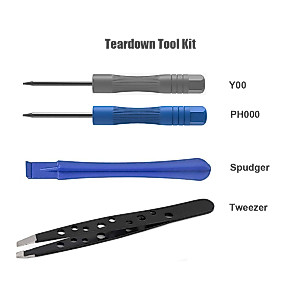 ElecGear Joystick Replacement for Switch Joy-con Controller and Switch Lite, Left and Right Thumbsticks, Analog Stick Sensor USB Module with Repair Part Tool included (Red/Blue)