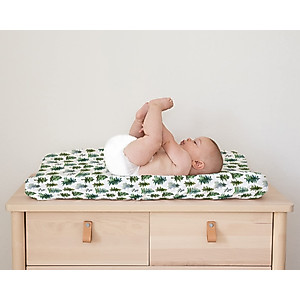 Baby Changing Pad Cover 2-Pack for Boys, Girls (Woodland Forest Animals) - Premium Fitted Sheets Baby Diaper Changing Table Cover - Buttery Soft Cotton Blend