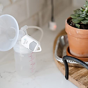 Hands Free Breast Pump Light,Lacta Lite,Wearable, Portable, Clip-On, Rechargeable Set of Lights White Set of 2