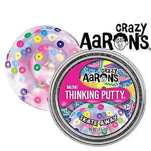 Crazy Aaron's Putty Mini Tins Daydream, Skate Away, Fairy Sprinkles & Love is in The Air Gift Set Bundle - 4 Pack (13.3g each)