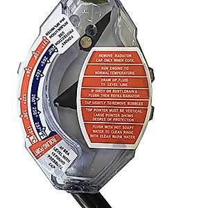 Coolant Tester Accessory Automotive Anti-freeze Coolant Hydrometer Tester Vehicle Car Hydrometer Tester