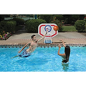 Poolmaster Philadelphia 76ers NBA Pro Rebounder-Style Poolside Basketball Game