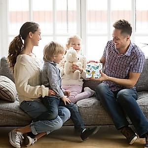 Birthday Wrapping Paper For Kids Girls Boys, Giraffe Design Gift Wrap Paper for Birthday Baby Shower, 6 Sheets Folded Flat 20x28 Inches Per Sheet