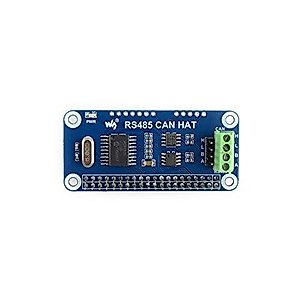 Raspberry Pi RS485 CAN HAT Allows Stable Long-Distance Communication via RS485/CAN Functions Onboard MCP2515 Transceiver SN65HVD230 SP3485