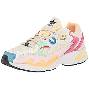 adidas Originals Women's Astir Sneaker, Off White/Pulse Mint/Clear Pink, 8.5