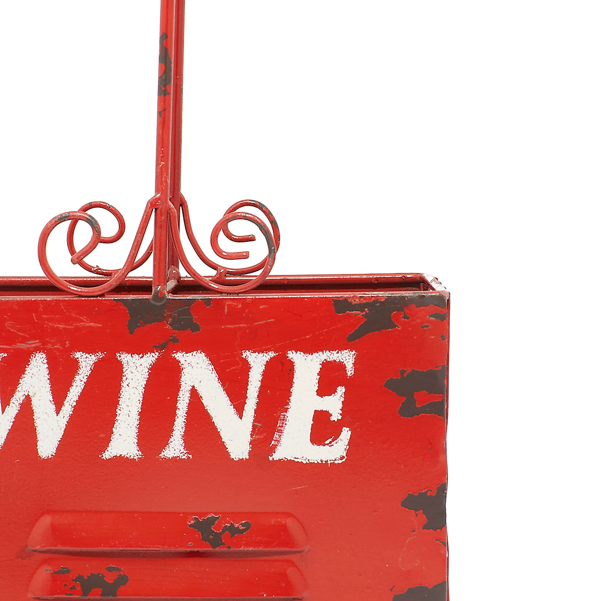 Deco 79 Metal wine Holder 3 Assorted, 8 by 15"