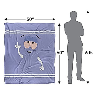 South Park Towelie Officially Licensed Silky Touch Super Soft Throw Blanket 50" x 60"