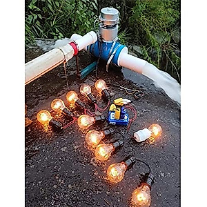 1000W Hydroelectric Generator Aluminum Alloy Material 50 mm Tube Hydro Generator Outdoor Used for Monitoring TV Computer