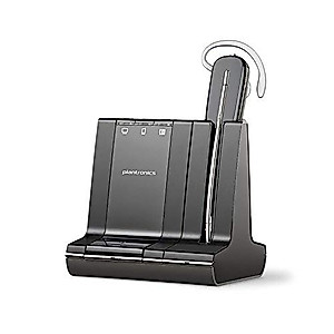 Plantronics Savi 740 Wireless Headset System for Unified Communication (Renewed)